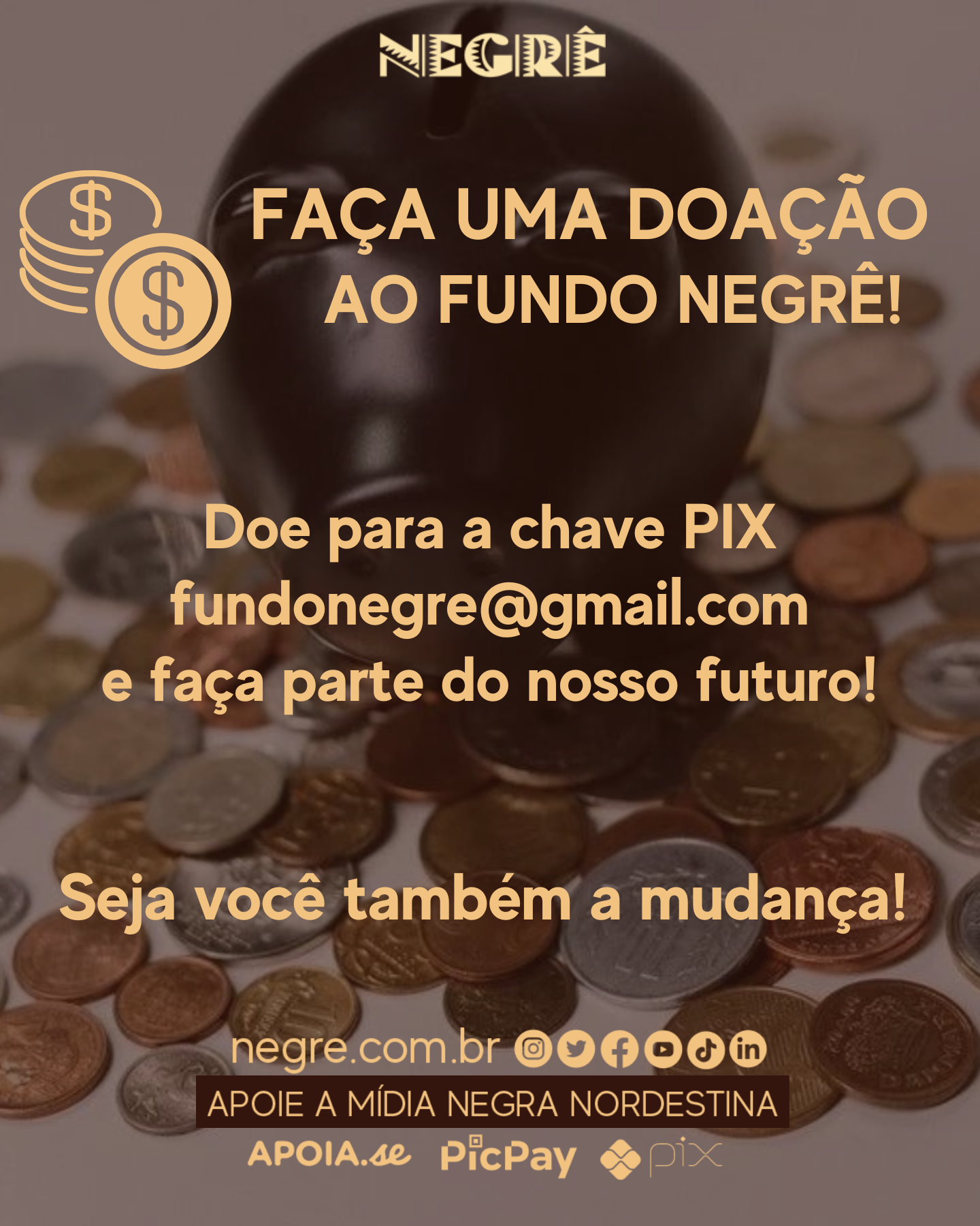 Conheça o Fundo Negrê, faça uma doação e contribua para a transformação ...